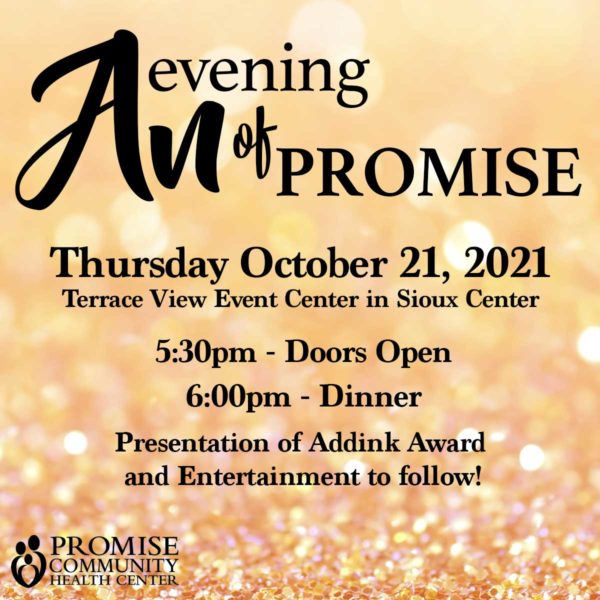 AN EVENING OF PROMISE – 2021 – Promise Community Health Center ...